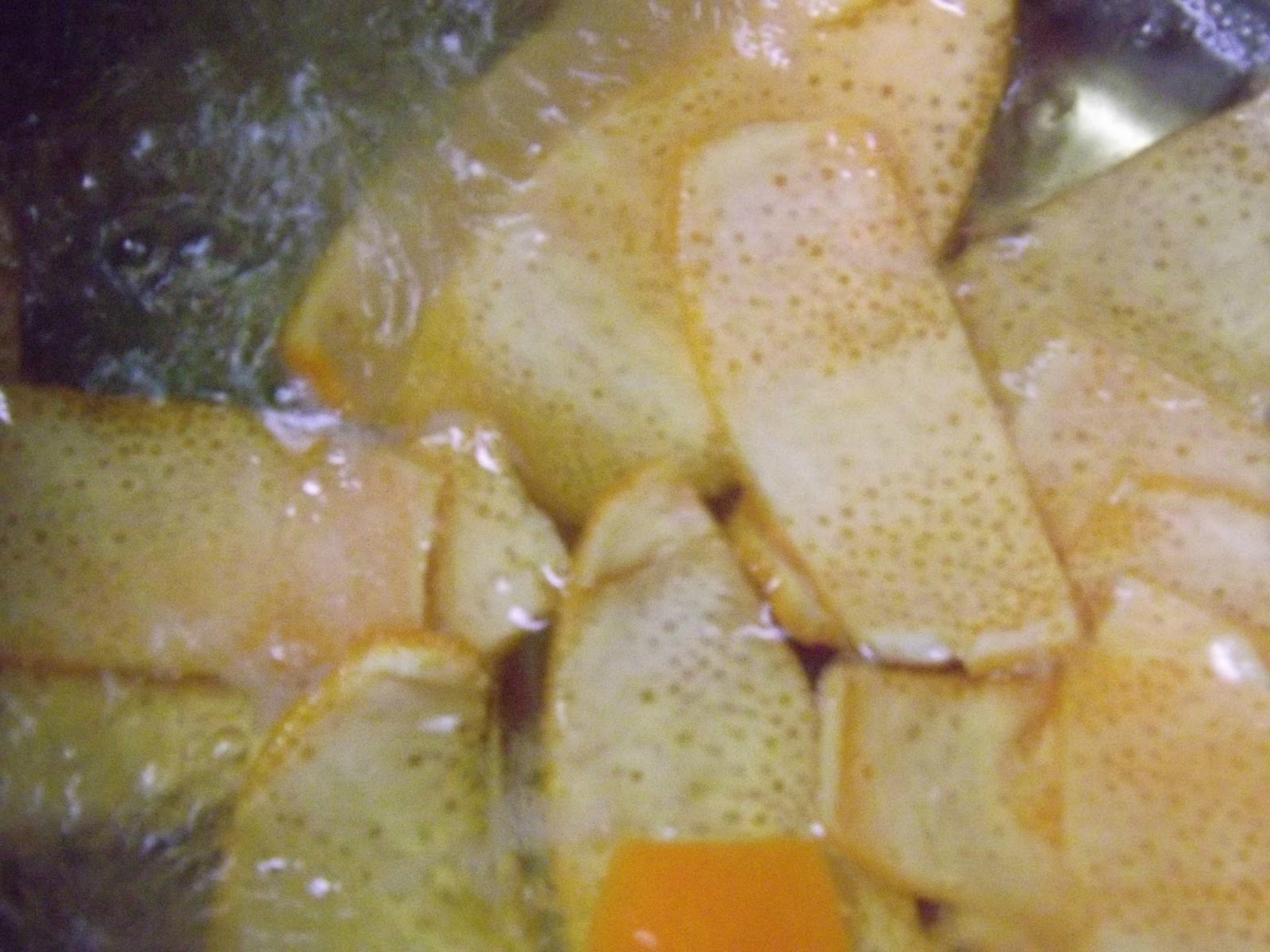 Me and my shadow: Homemade Candied Orange Peel