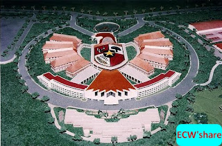 Gedung berbentuk burung GARUDA terbesar didunia ada di Cileungsi-Bogor ...