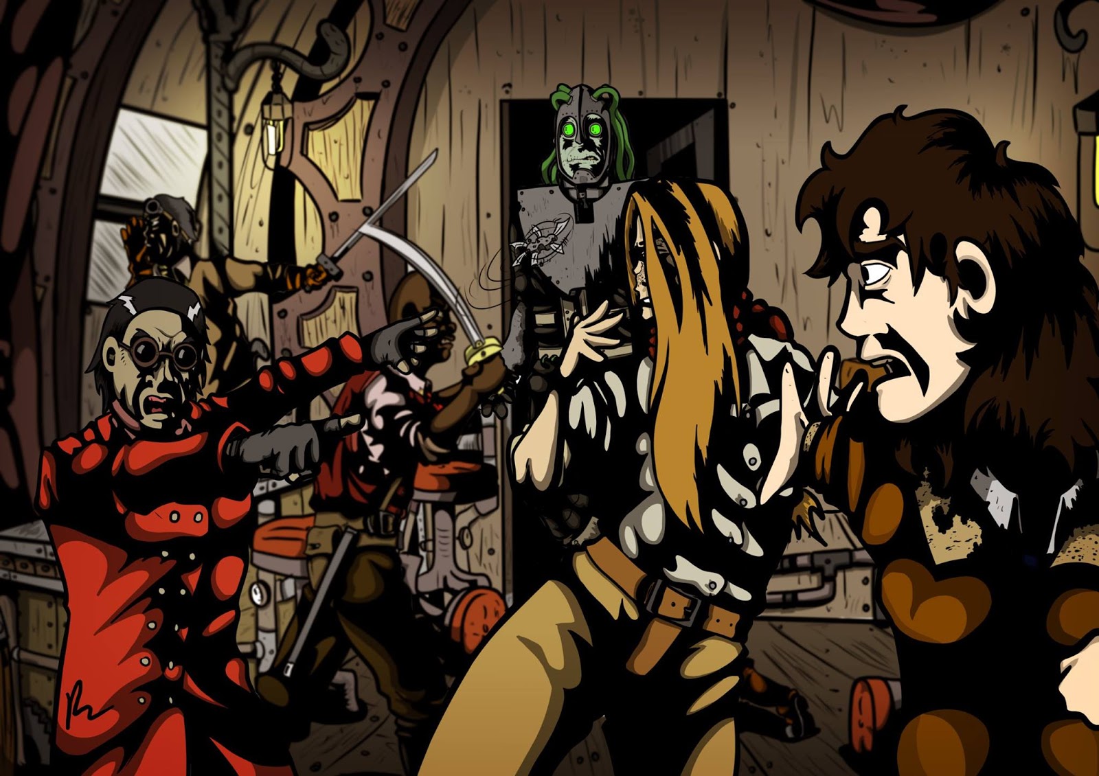 Fancy a pint down the Gasbag and Gondola? | Mortal Engines: Books & Movie