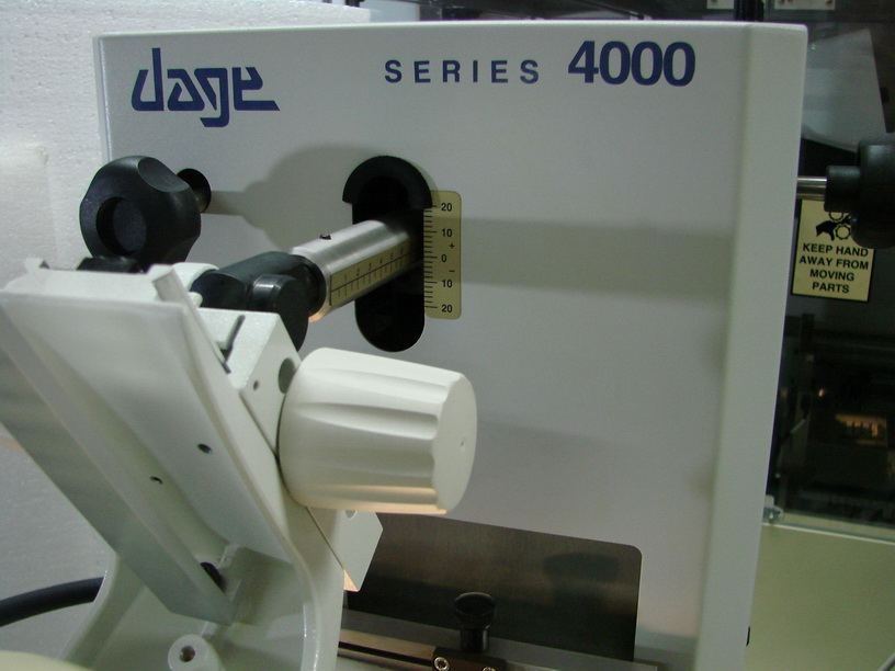 Semiconductor Equipment: Dage 4000 Mulit Purpose Bond Tester Wire Pull ...