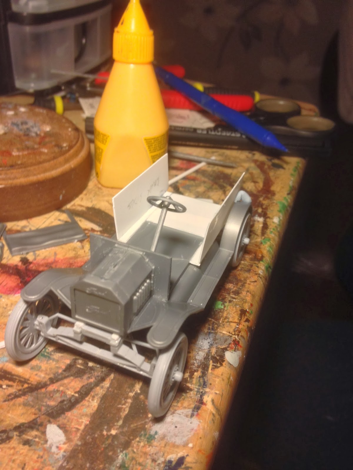 Scale Model Workbench: Ford model T conversion