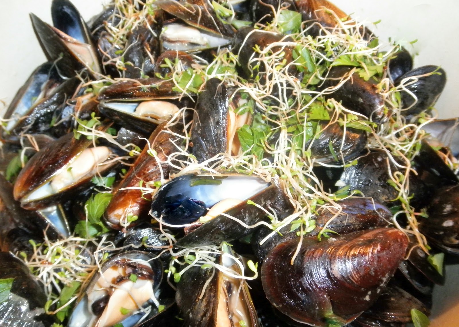 Cecelia Heer's Culinary Corner: FOUR SEASONS OF MUSSELS