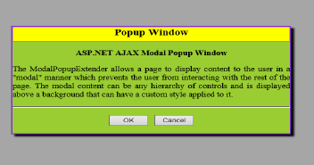 TECH-POST: ModalPopupExtender Control In Ajax