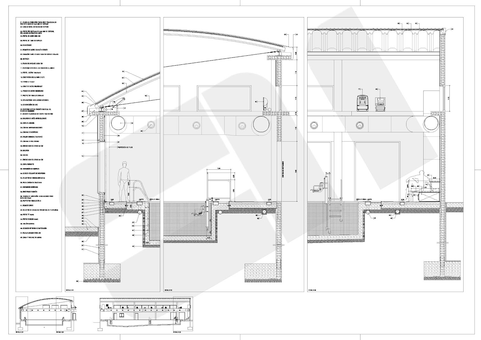 EM arquitectos: Piscina cubierta en Villarejo de Salvanés