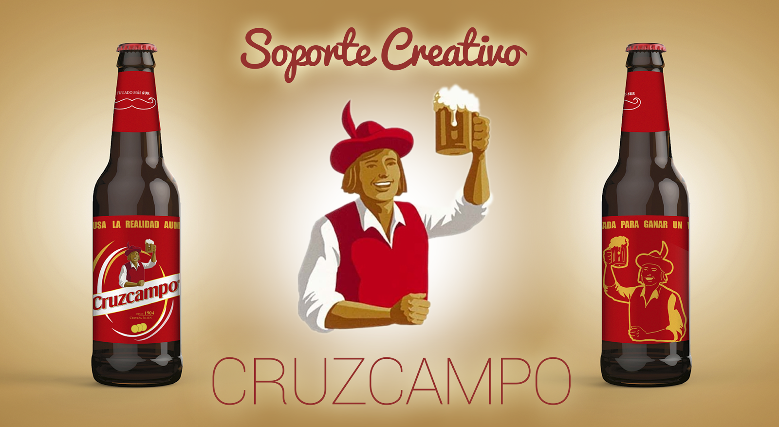 Soporte creativo para Cruzcampo - Doctorzuelo
