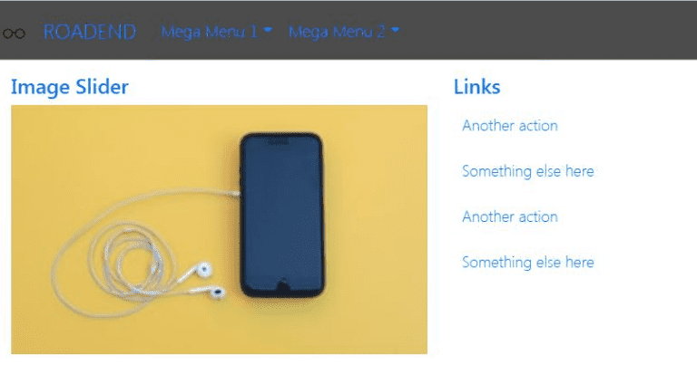 Responsive Mega Menu Bootstrap 5
