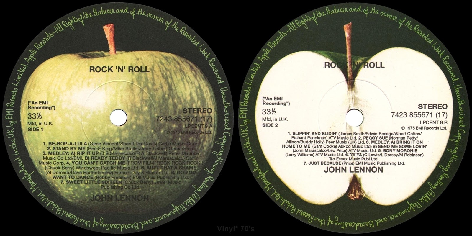 1975 Rock 'n' Roll - John Lennon - Rockronología