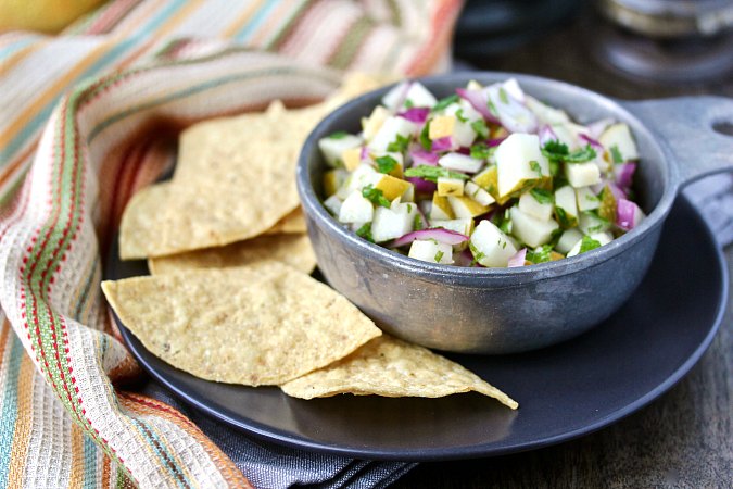 Pear Salsa | Karen's Kitchen Stories