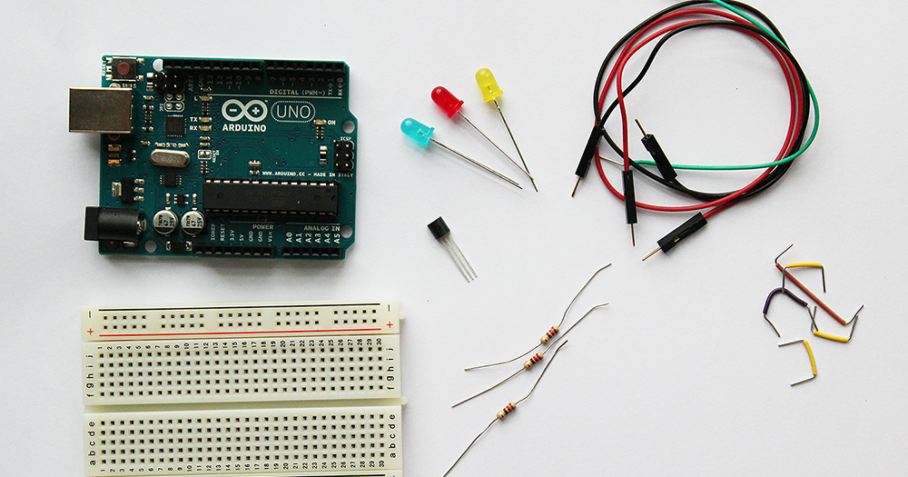 Running with codes: Building Love-O-Meter by using a temperature sensor