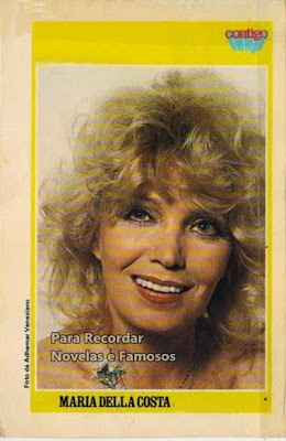 Para Recordar Novelas e Famosos: MARIA DELLA COSTA "Poster"