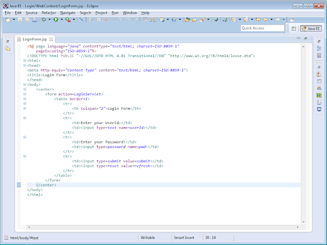 GP CompTech Blog: Creating a Simple Login Form using JSPs and Servlets ...