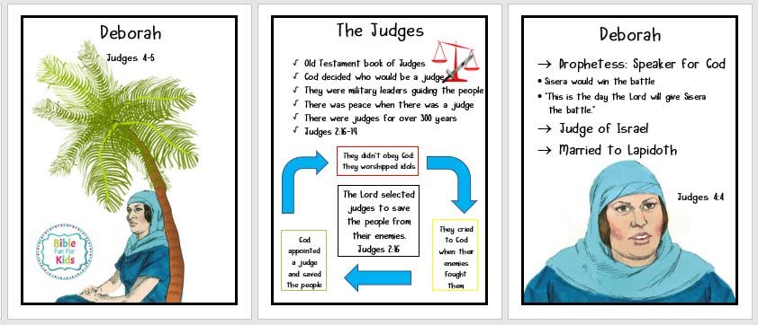 Deborah's Life | Bible Fun For Kids