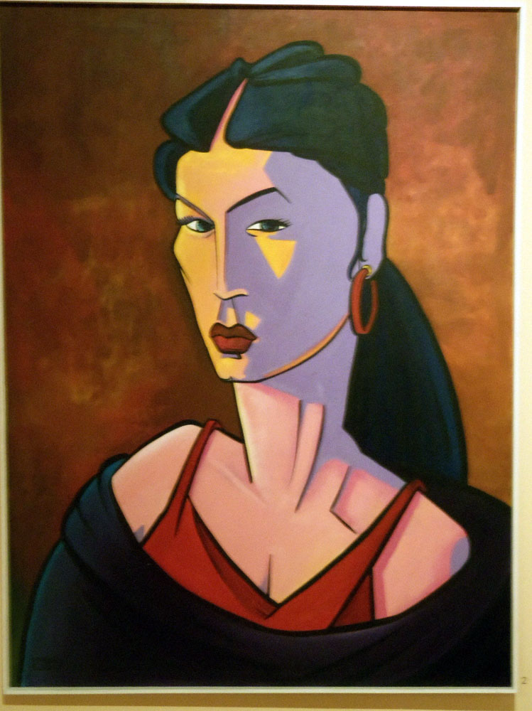 Vince the Teacher: Daniel Luna's Paintings: Museo de las Americas Field ...