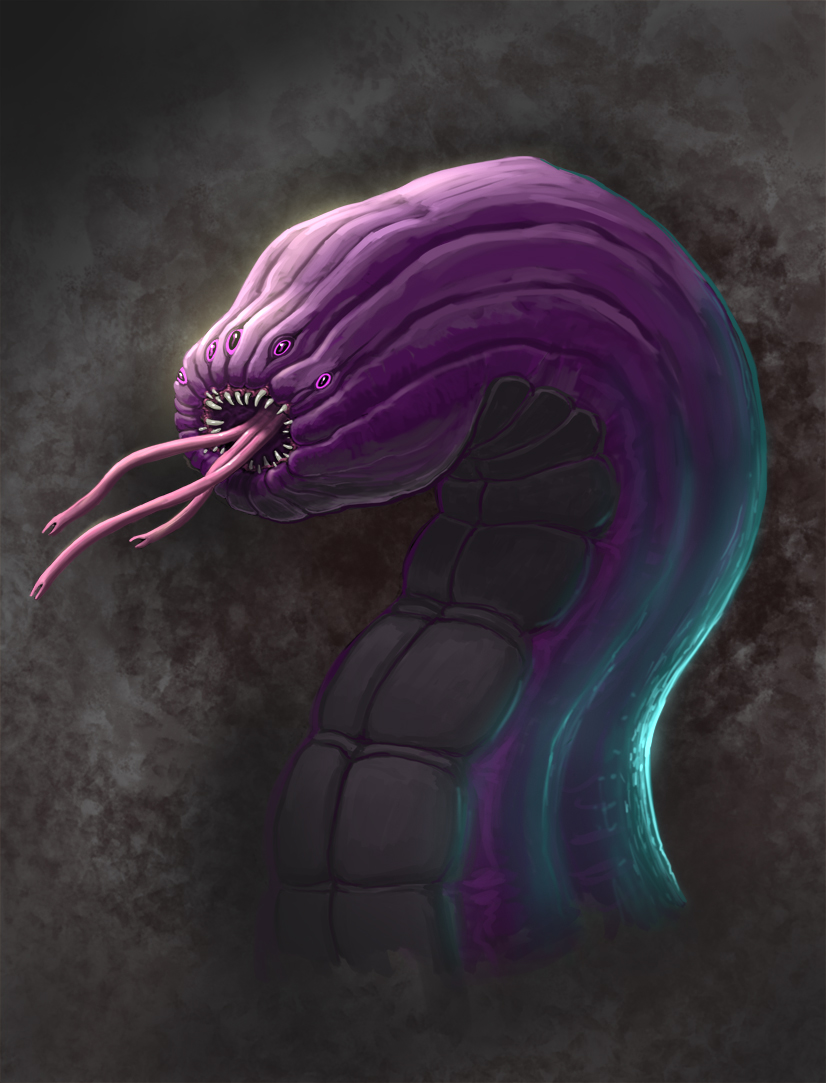 SKETCH JUNKIE: Giant Worm