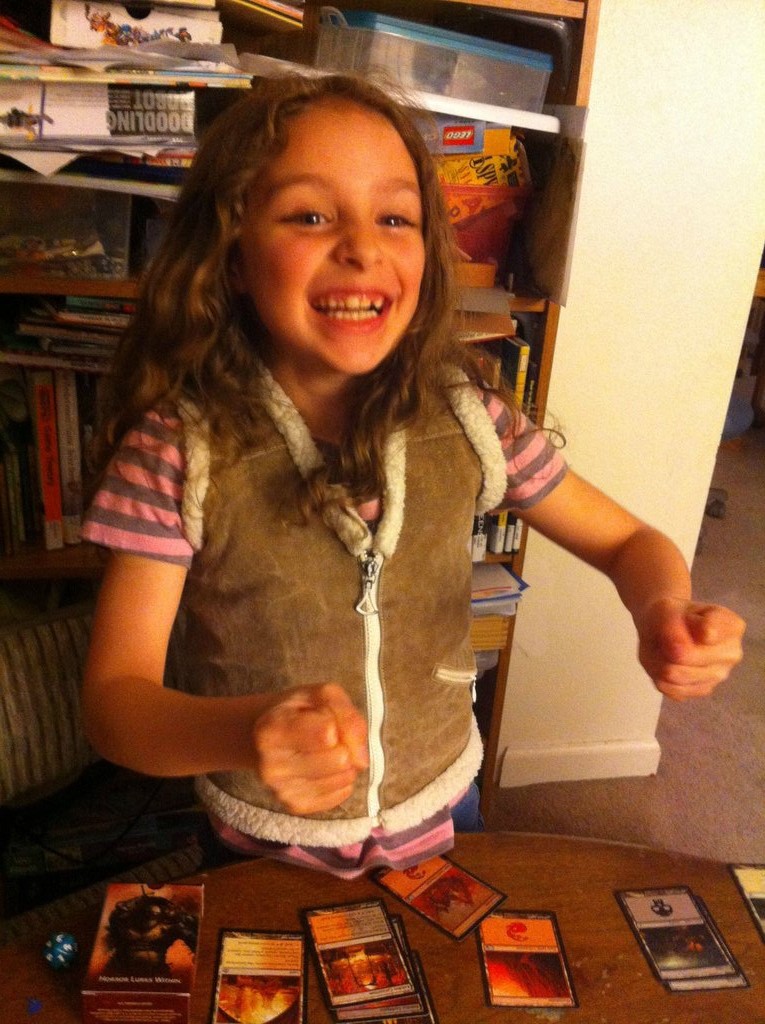 Growing Up Gamers: Our Magic Gathering: Dragon's Maze Edition!