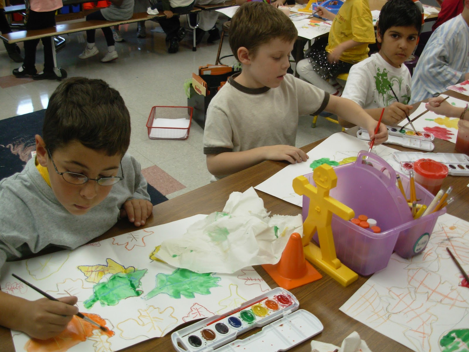 A GARDEN OF ART with Ms. Hemmens: GRADE 1
