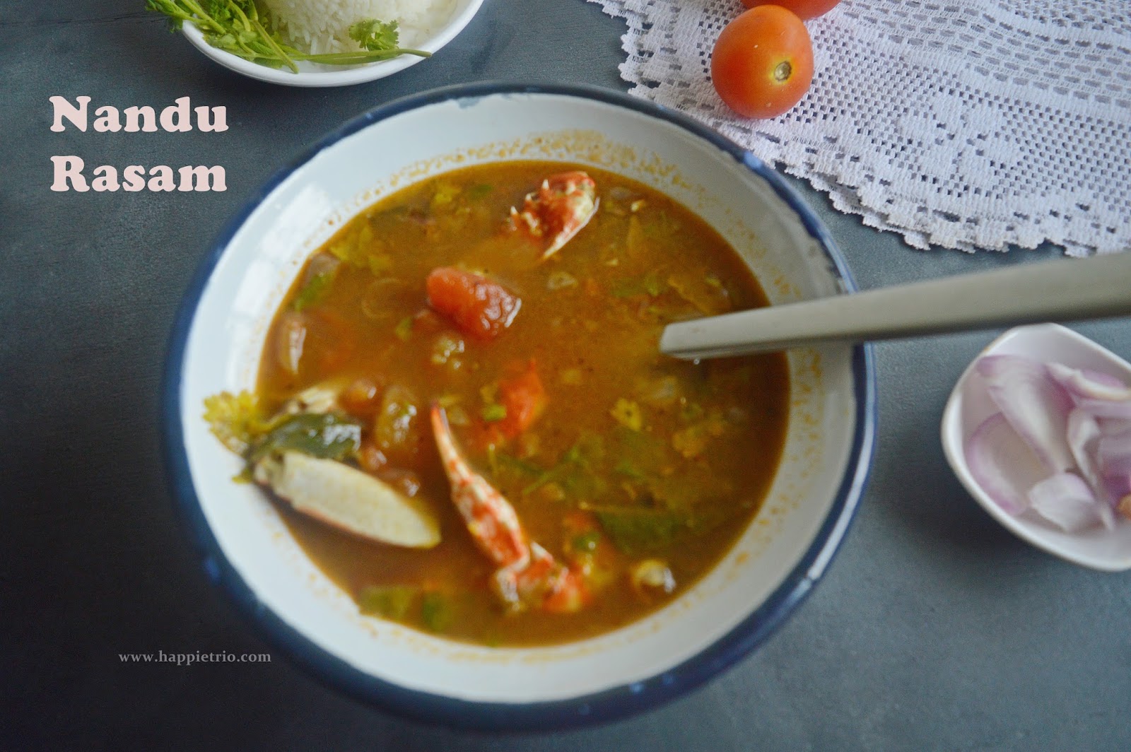 Nandu Rasam | Crab Rasam | Crab Soup - Cook with Sharmila