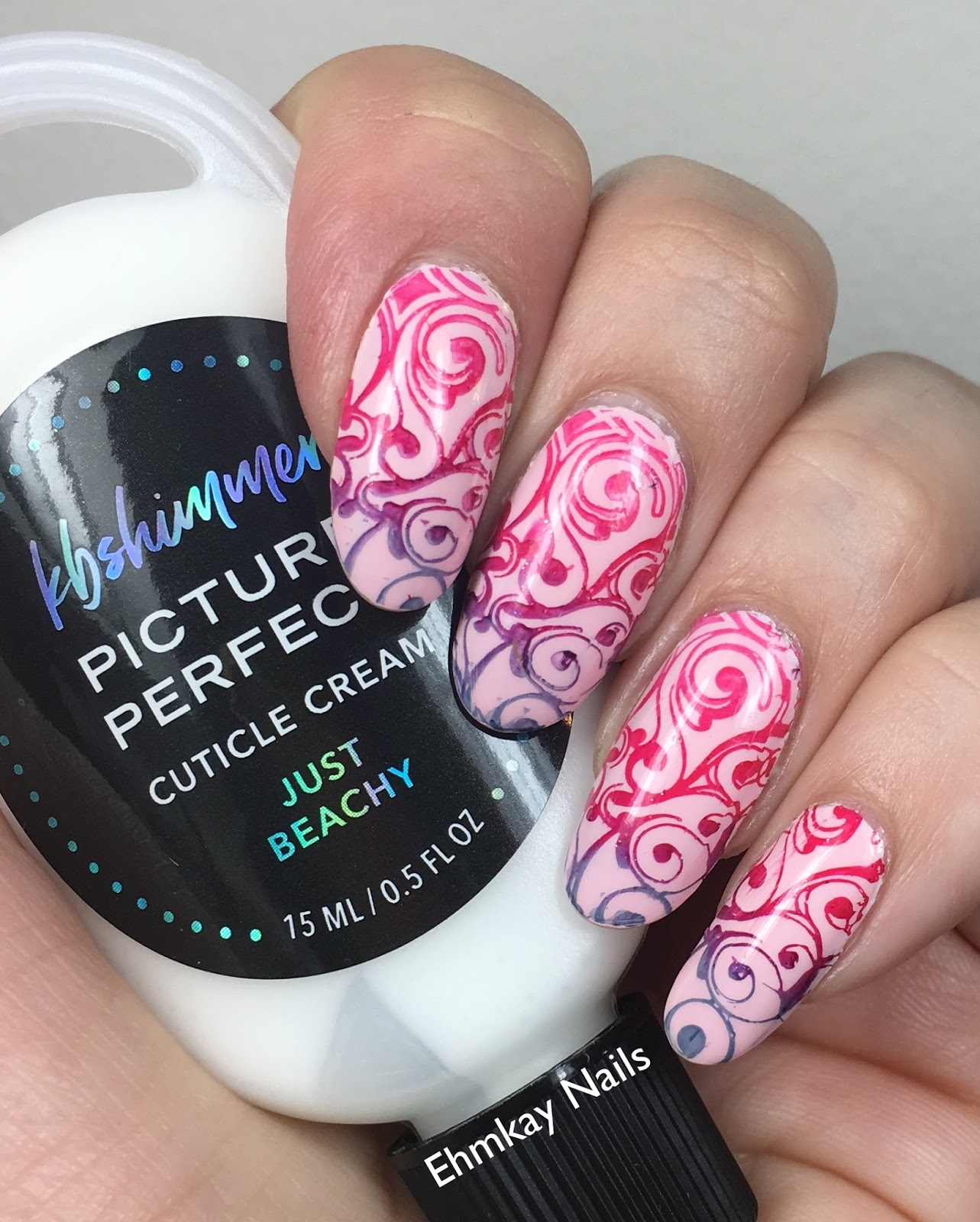 ehmkay nails: KBShimmer Sugar Scrub and Cuticle Cream