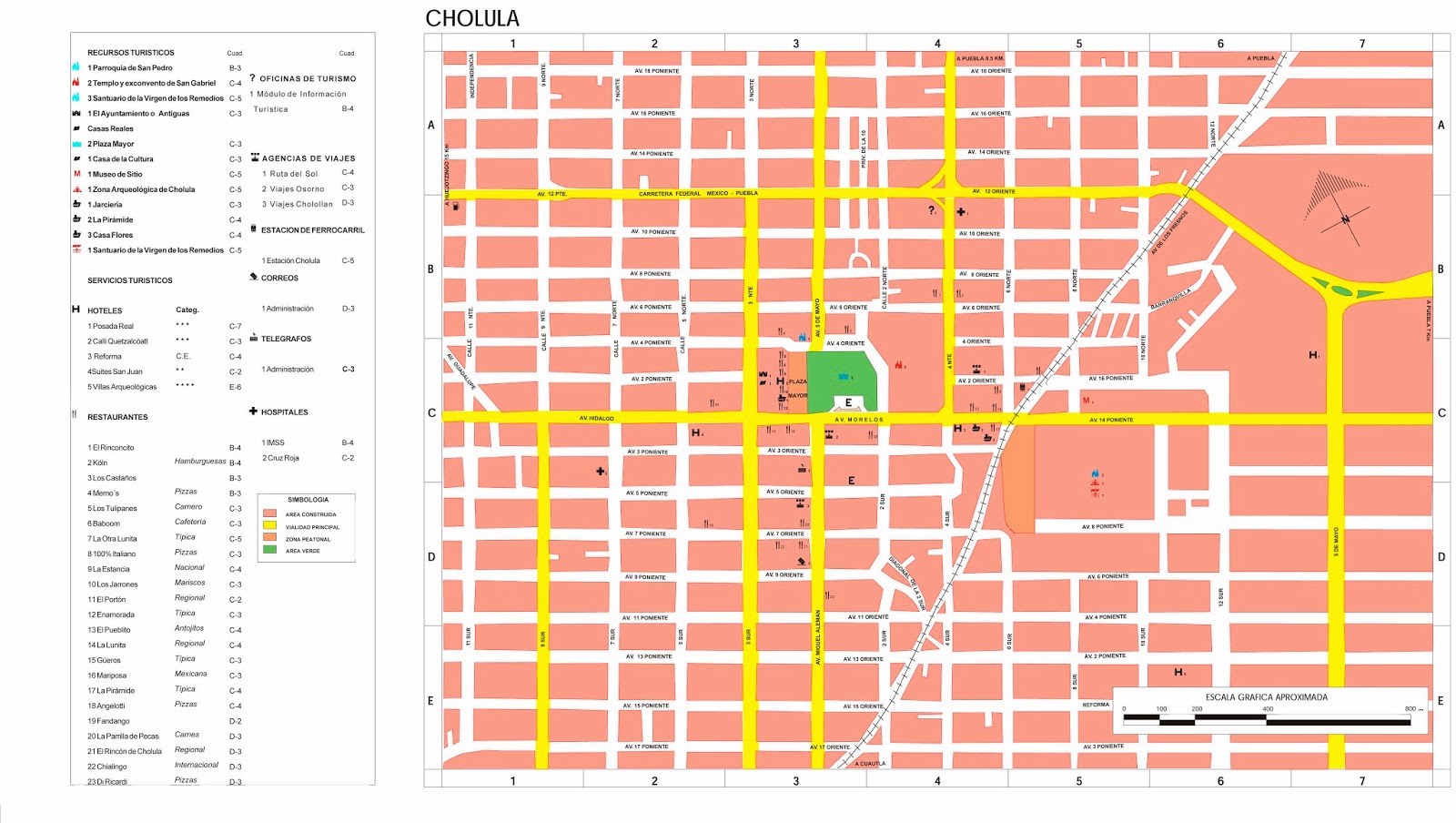 Descubre Cholula: Mapa de localización