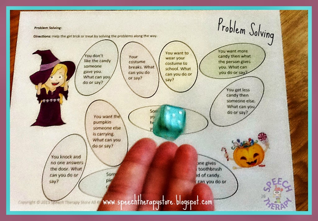 Speech Therapy: Trick or Treat :)