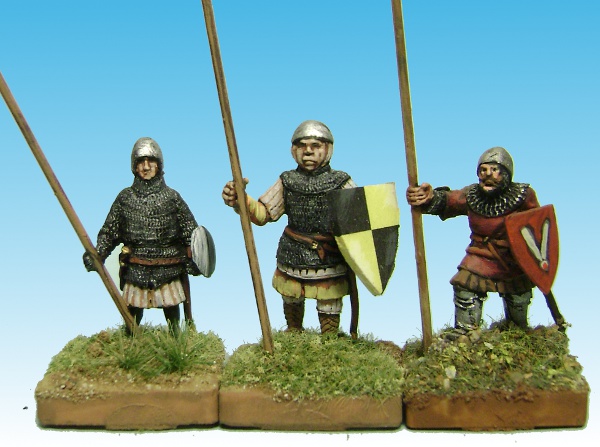 Igwarg Studio: Mirliton Medieval Infantry, 13th-14th century