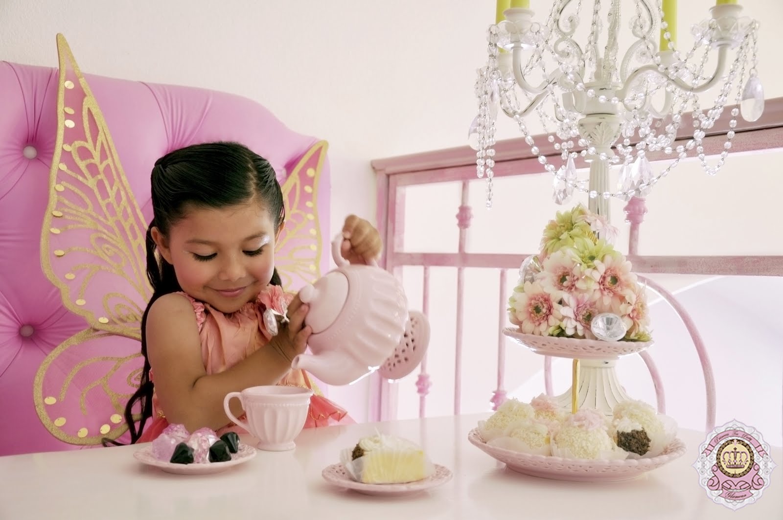 The cup of T: Sesión en Princess Tea Party Glamour para una Princesa ...