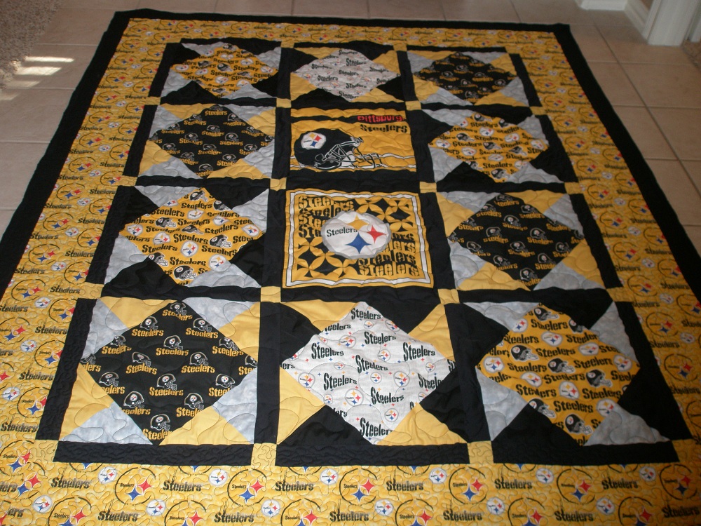 Nfl Team Quilt Patterns at Jesse Oliver blog
