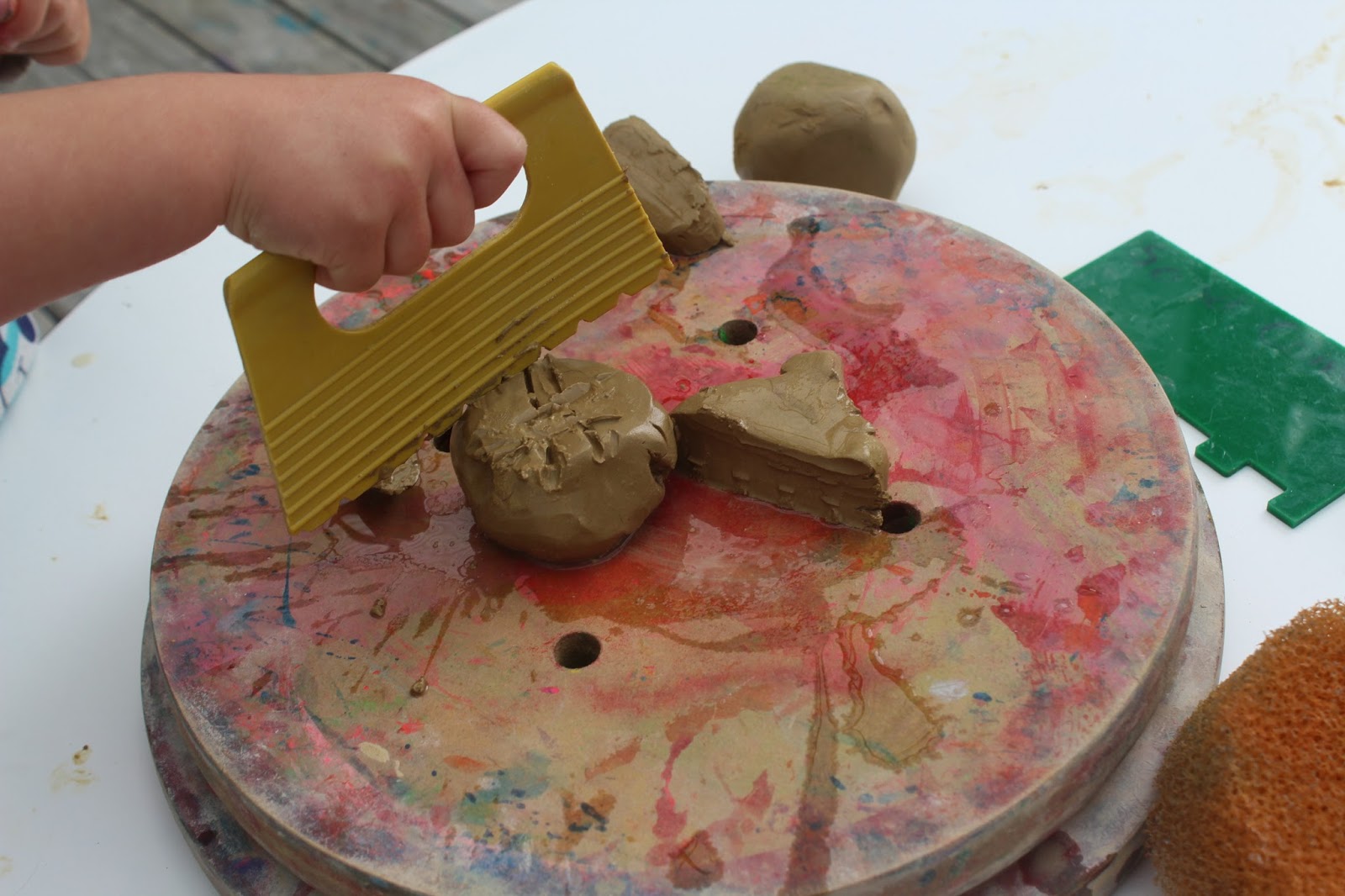 PLAY IDEA: Play with Clay - Teacher by trade, Mother by nature