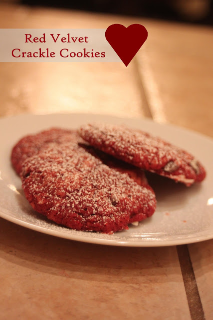 Embellish: {recipe & tutorial} Red Velvet Crackle Cookies