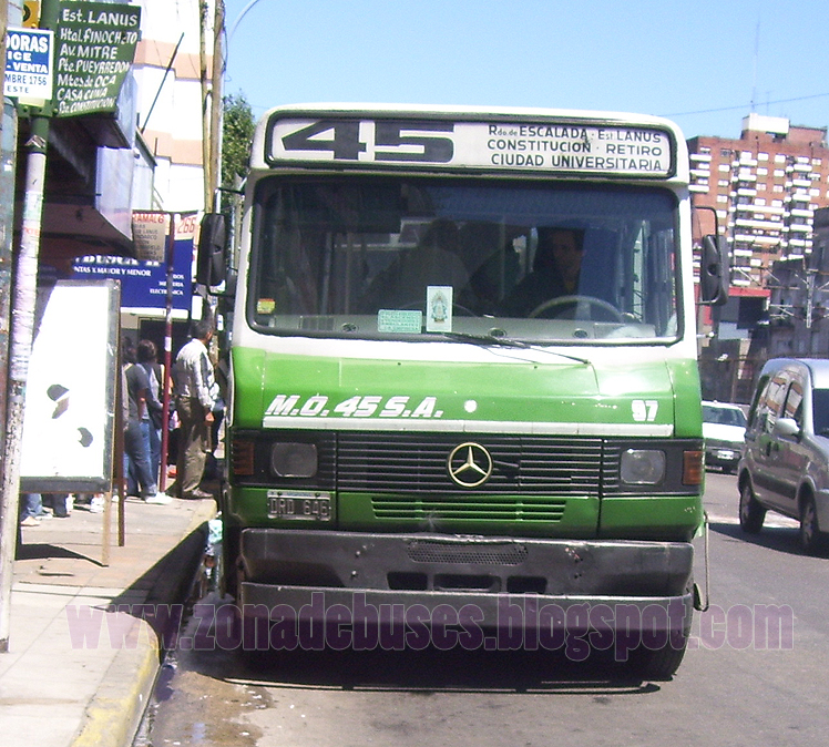 Colectibus - Zona de Buses: LINEA 45