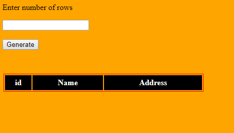 JavaScript Add Rows To Table Dynamically || Dynamically Add Rows To ...