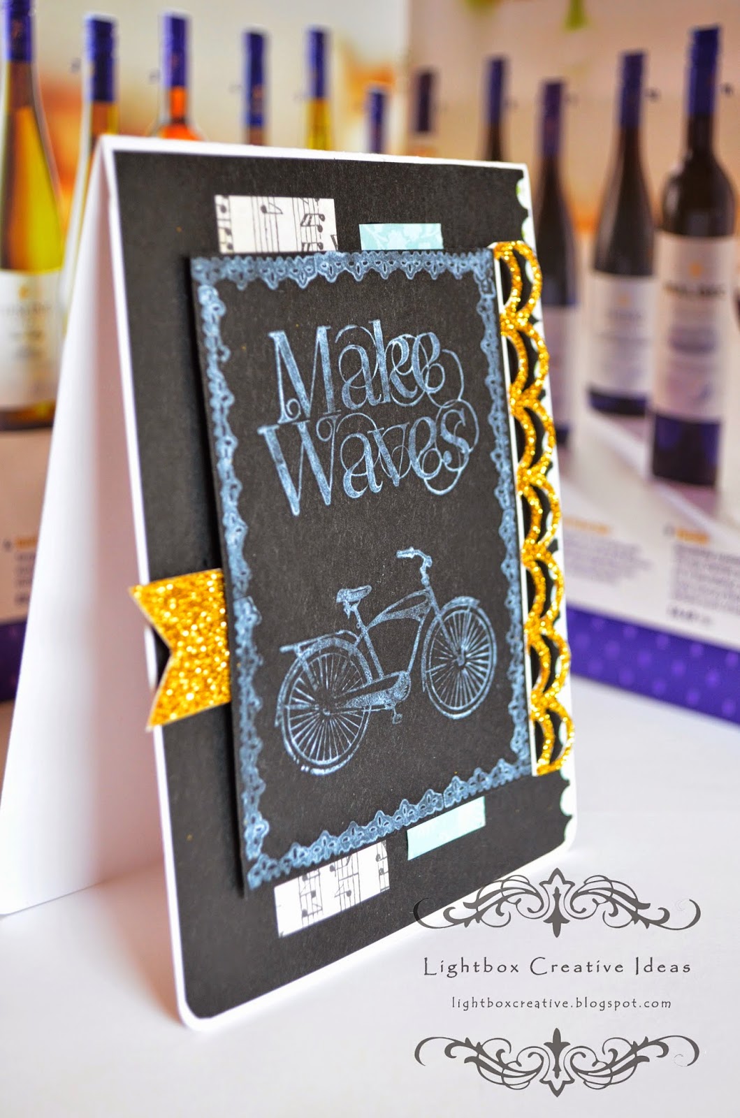 Lightbox creative Ideas: CAS Card