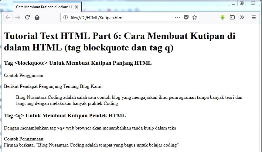 79 Contoh Kutipan Langsung Pendek Tentang Kesulitan Belajar