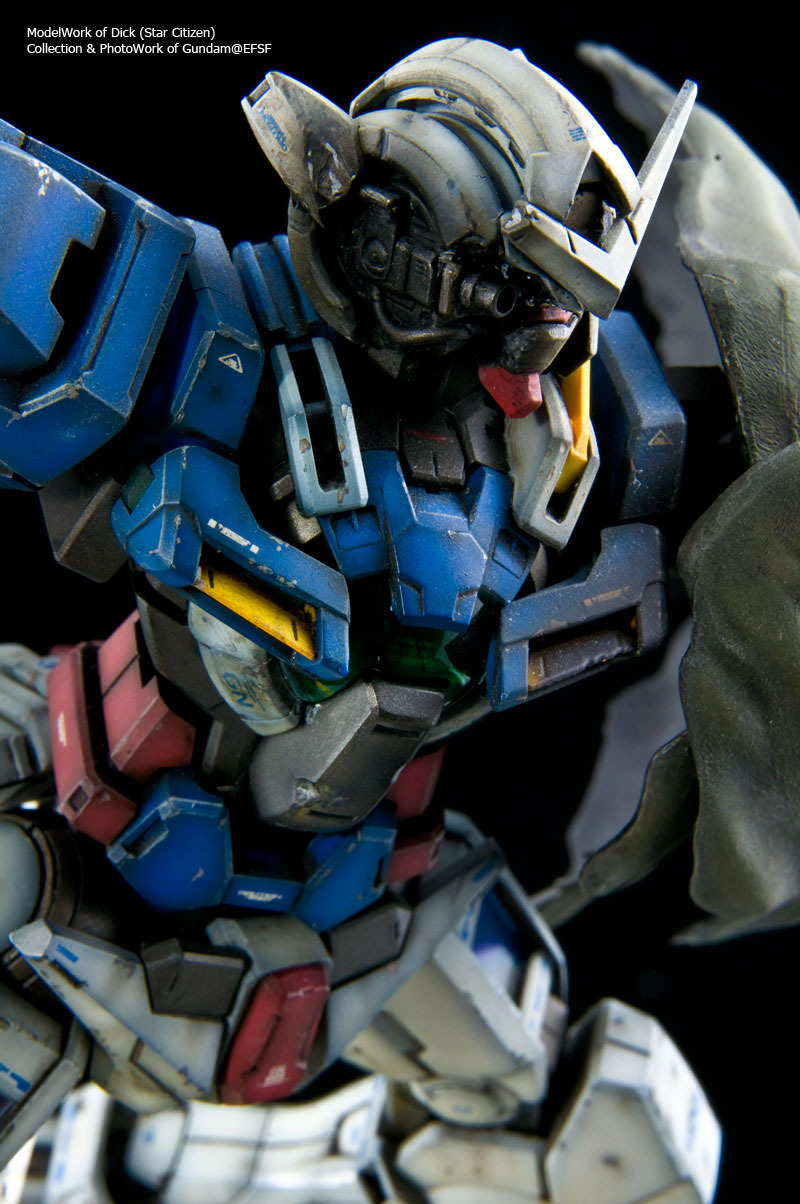 GUNDAM GUY: MG 1/100 Gundam Exia R1 - Painted Build