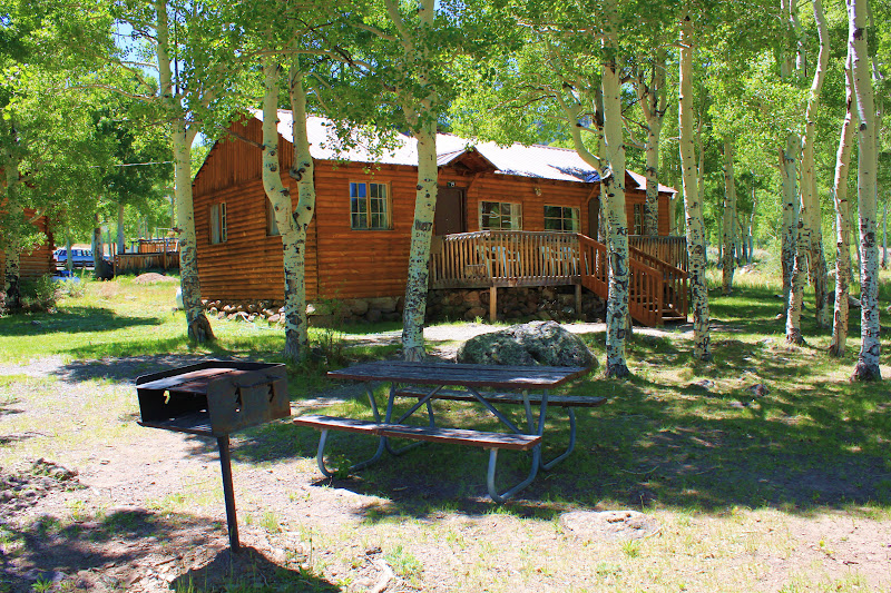 Rental Cabins at Fish Lake Utah: Rustic 6 person Camping Cabin #13 at ...