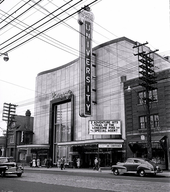 Toronto Movie Lover: TORONTO CINEMAS HISTORY