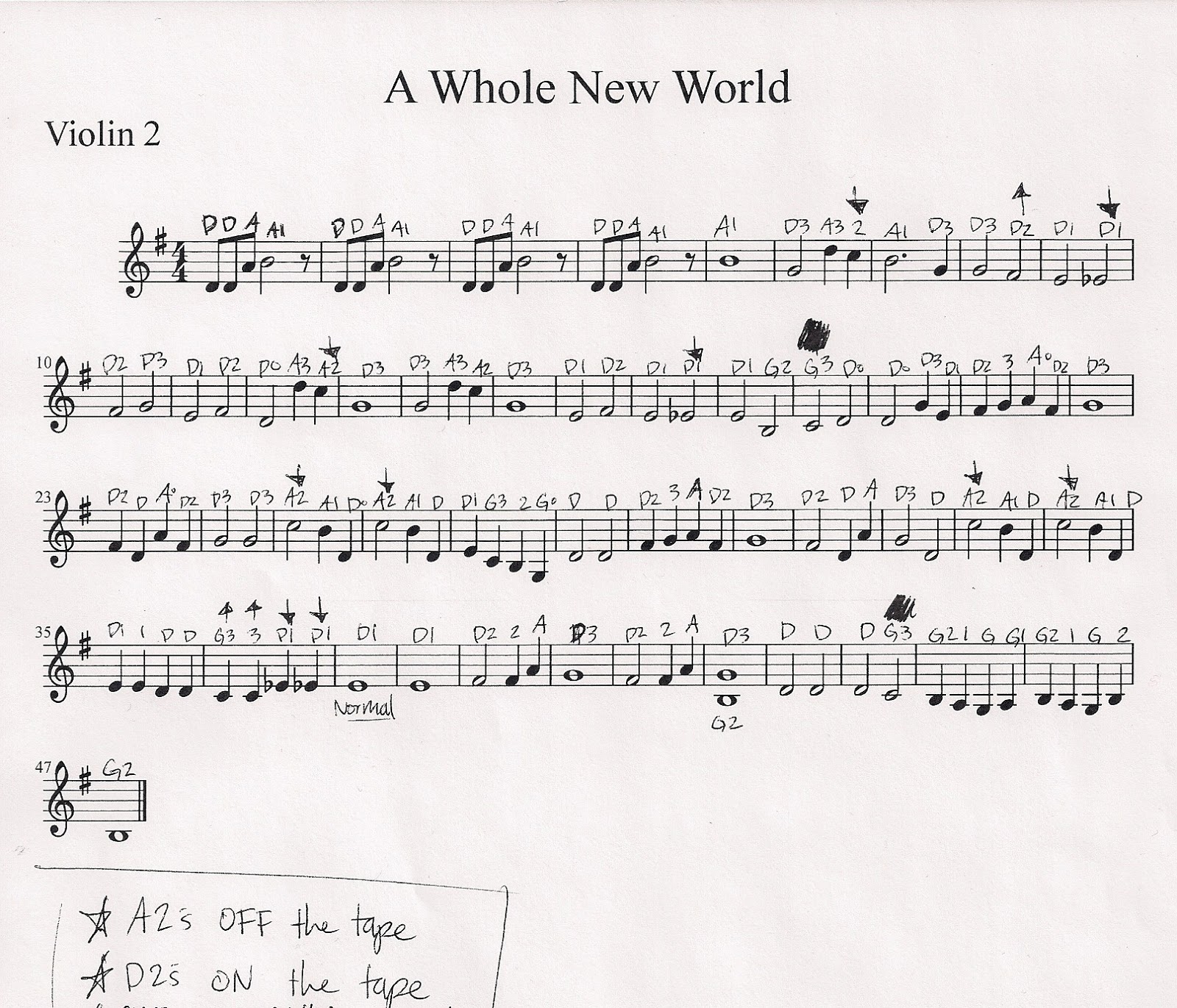 Vineyard Violins: "A Whole New World"