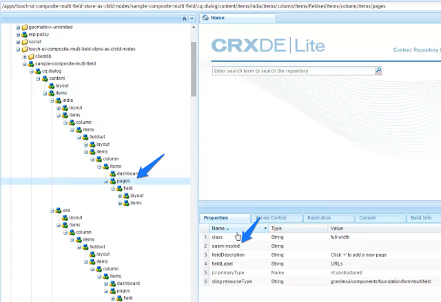 Experiencing Adobe Experience Manager (AEM, CQ): AEM 61 - Touch UI Composite Multifield Store ...