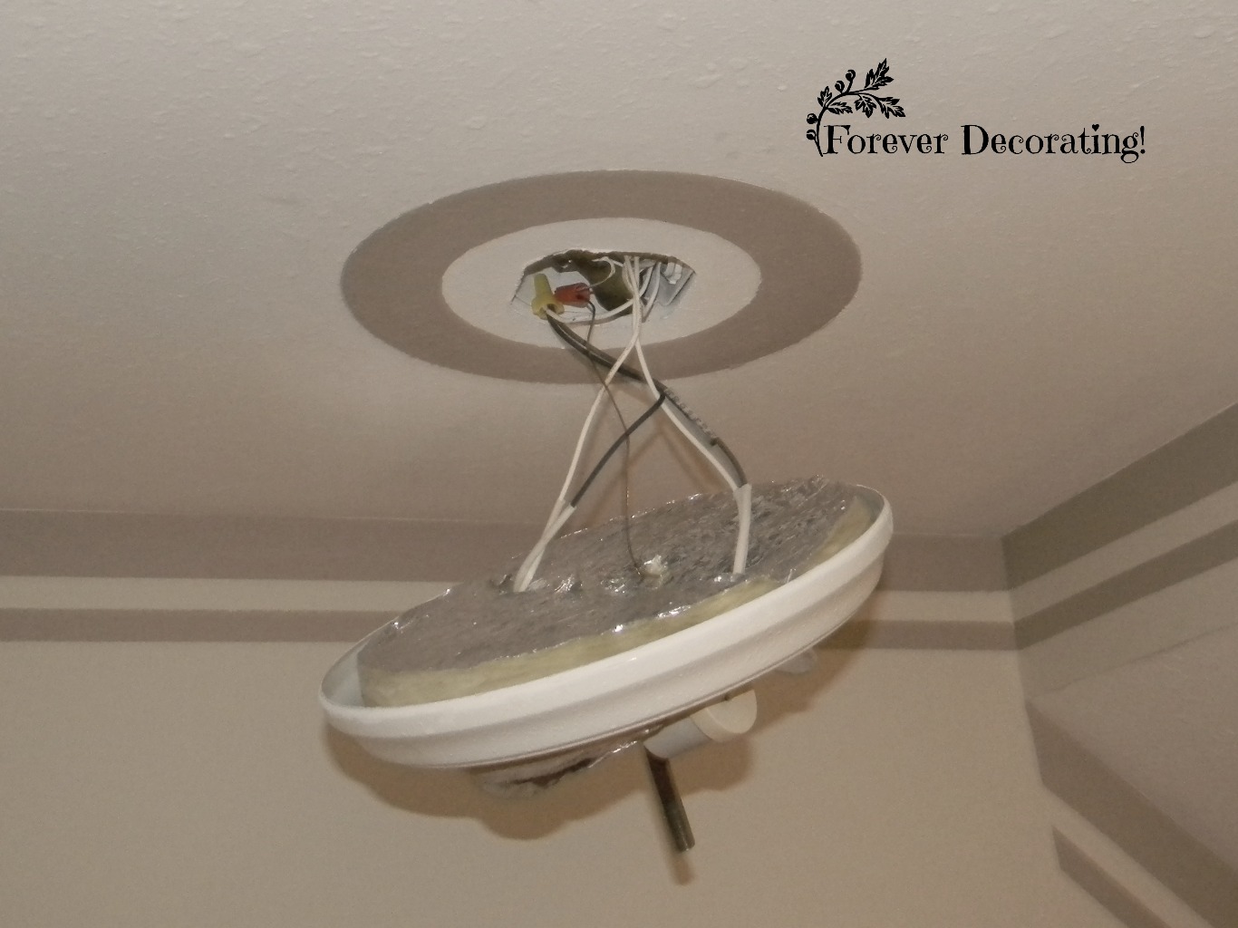 Forever Decorating!: From Boring to Crazy Cool Light Fixture