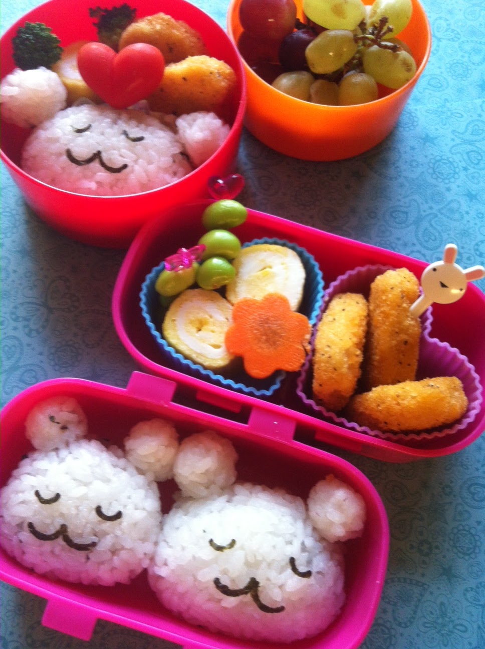 Oh! My Bento: Teddy Bear and Chicken Nuggets
