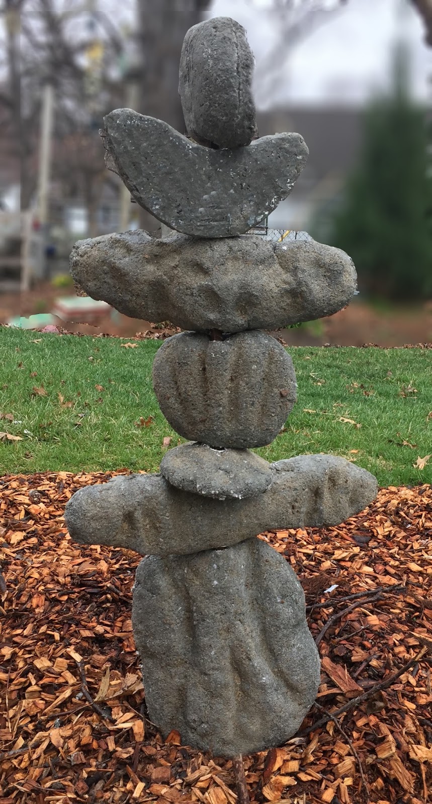 From the Summer's Garden: SCULPT YOUR OWN GARDEN CAIRN