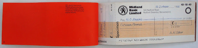 Past Print: How a C//EQUE book works / Midland Bank / 1969