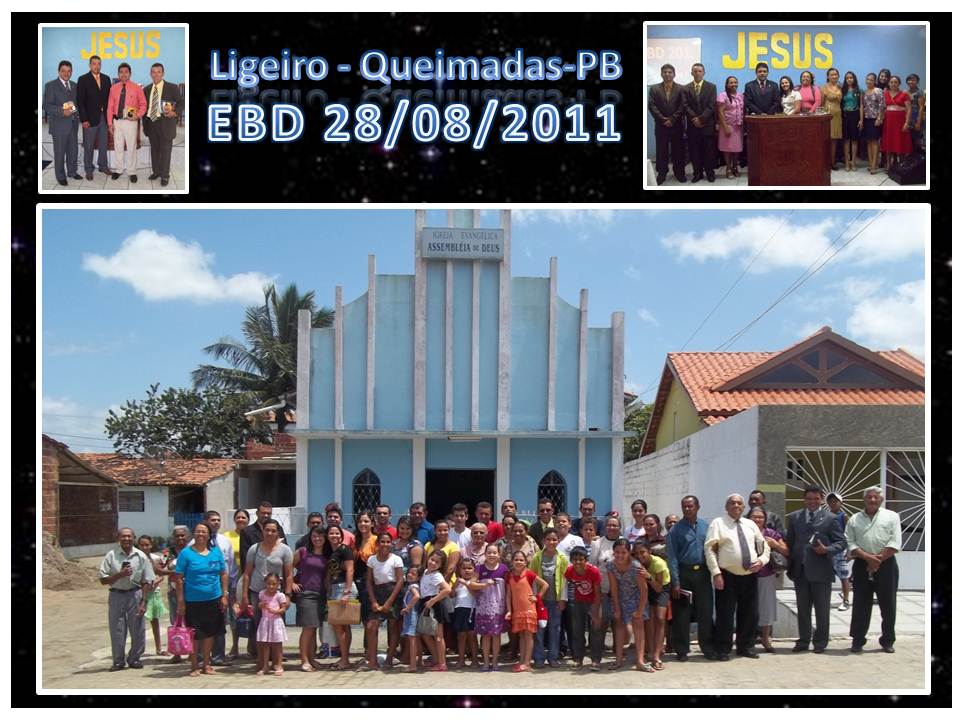Pastor Jonas Freitas: FOTOS - EBD NO LIGEIRO