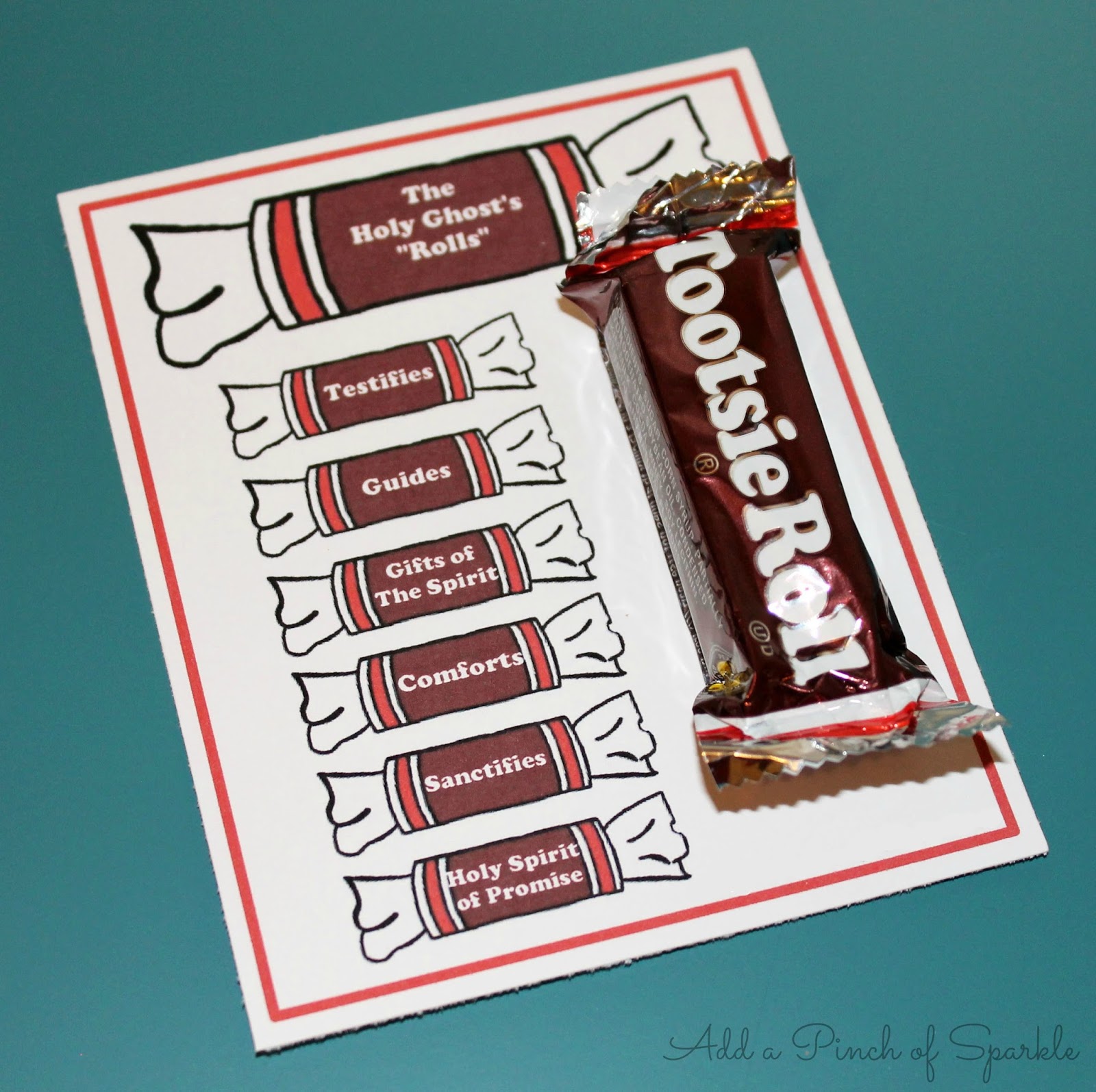 Add A Pinch Of Sparkle: The "Rolls" of the Holy Ghost Handout
