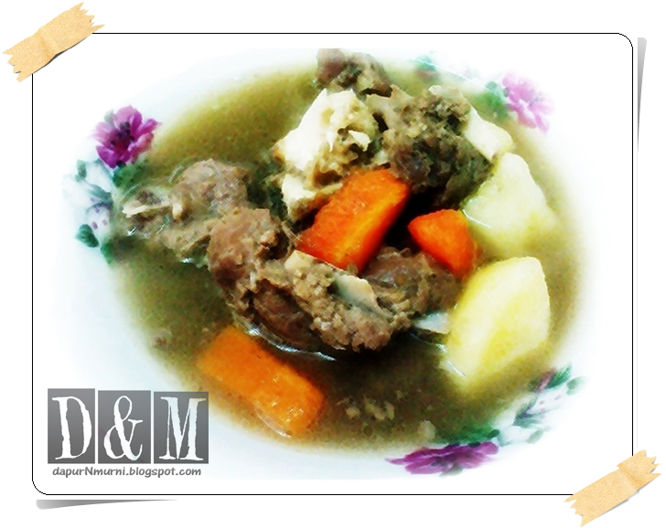 **ReSepi AiR TaNGaNku**: Sup Tulang