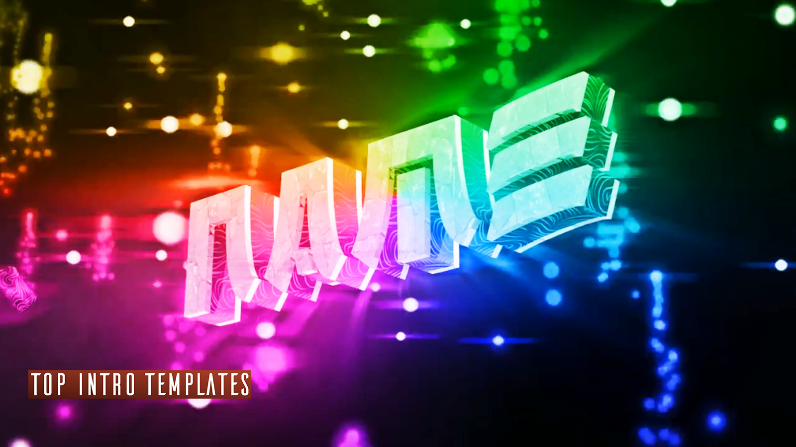 Top Intro Templates: Blender Intro Template #36