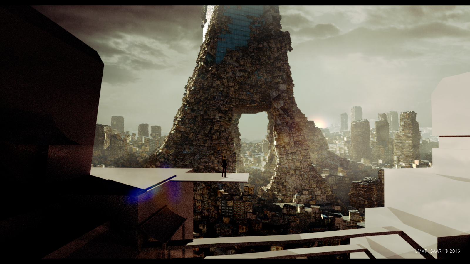 Ilmari Saari - 3D Artist: Hellish city look developmnet