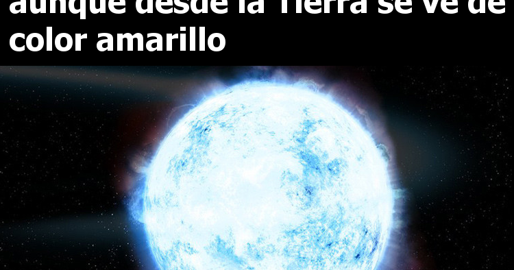 ROLscience: El Sol es de color blanco