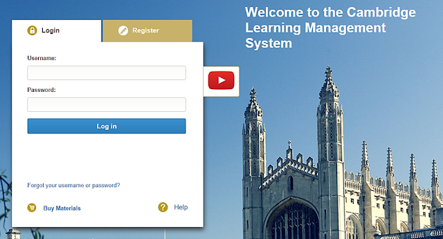 8th English Lab Session: CAMBRIDGE PLATFORM