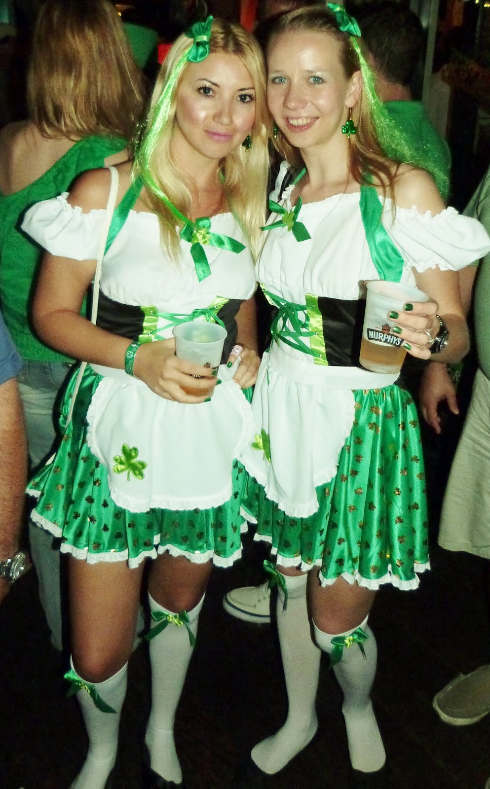FASHION ON ROCK: ST* PATRICK'S DAY, THE LUCKIEST GIRLS AT THE LUCK ...